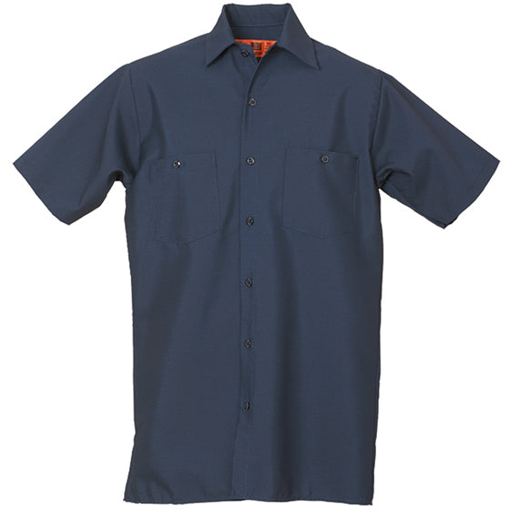 WORK SHIRT SHORT SLEEVE NAVY SS621 – Gulf Atlantic Supply